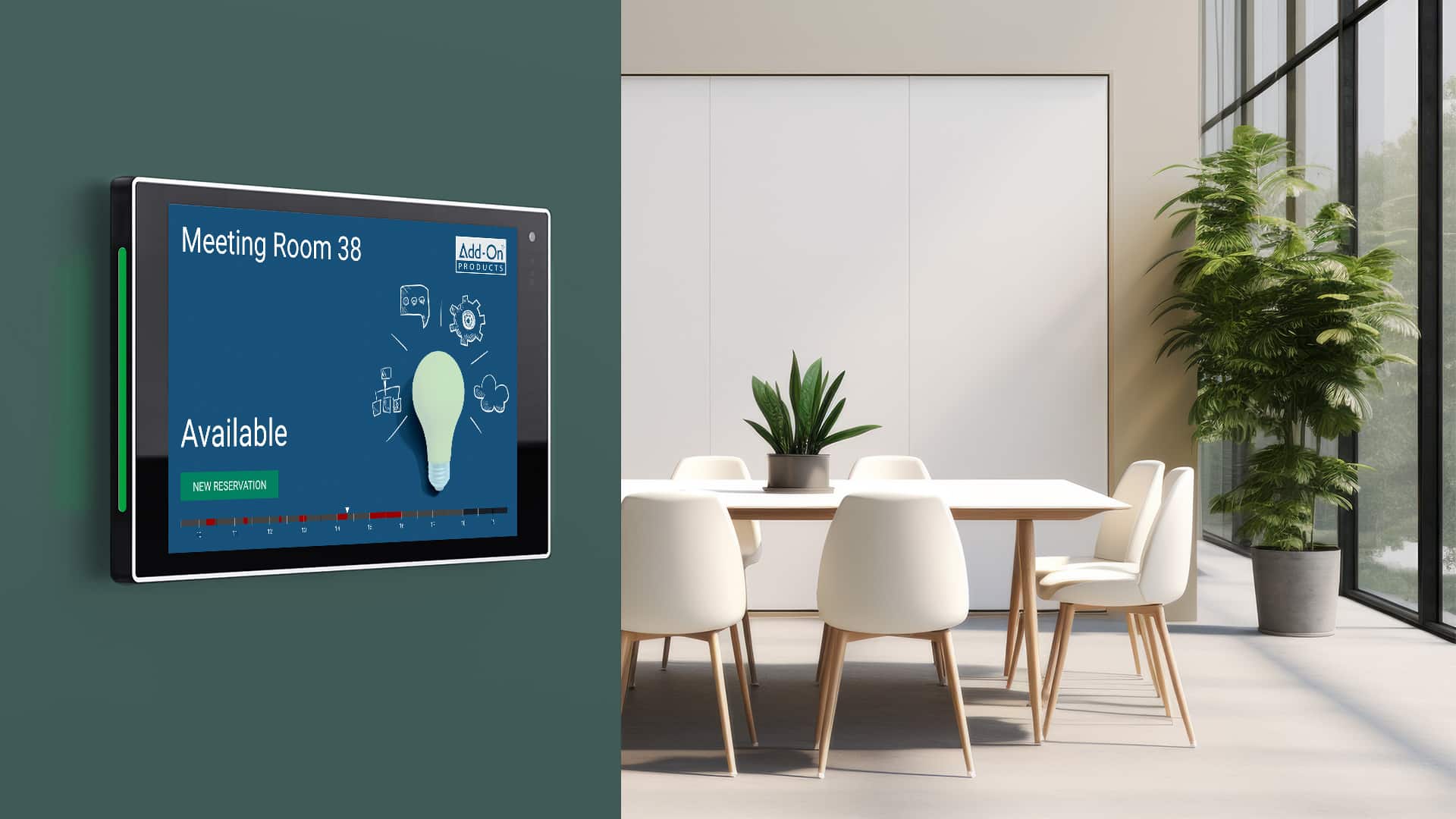 Meeting and conference room digital signage solutions | Add-on